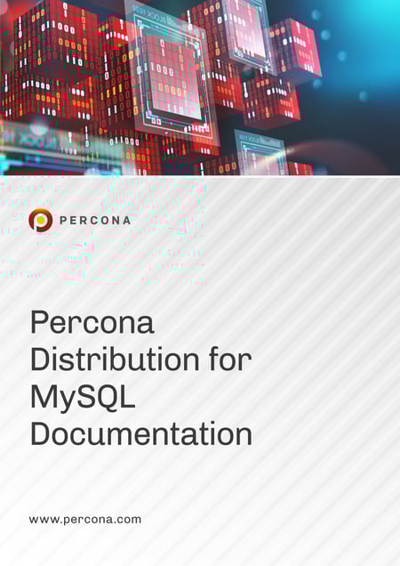 Download Percona Distribution for MySQL 8 Manual