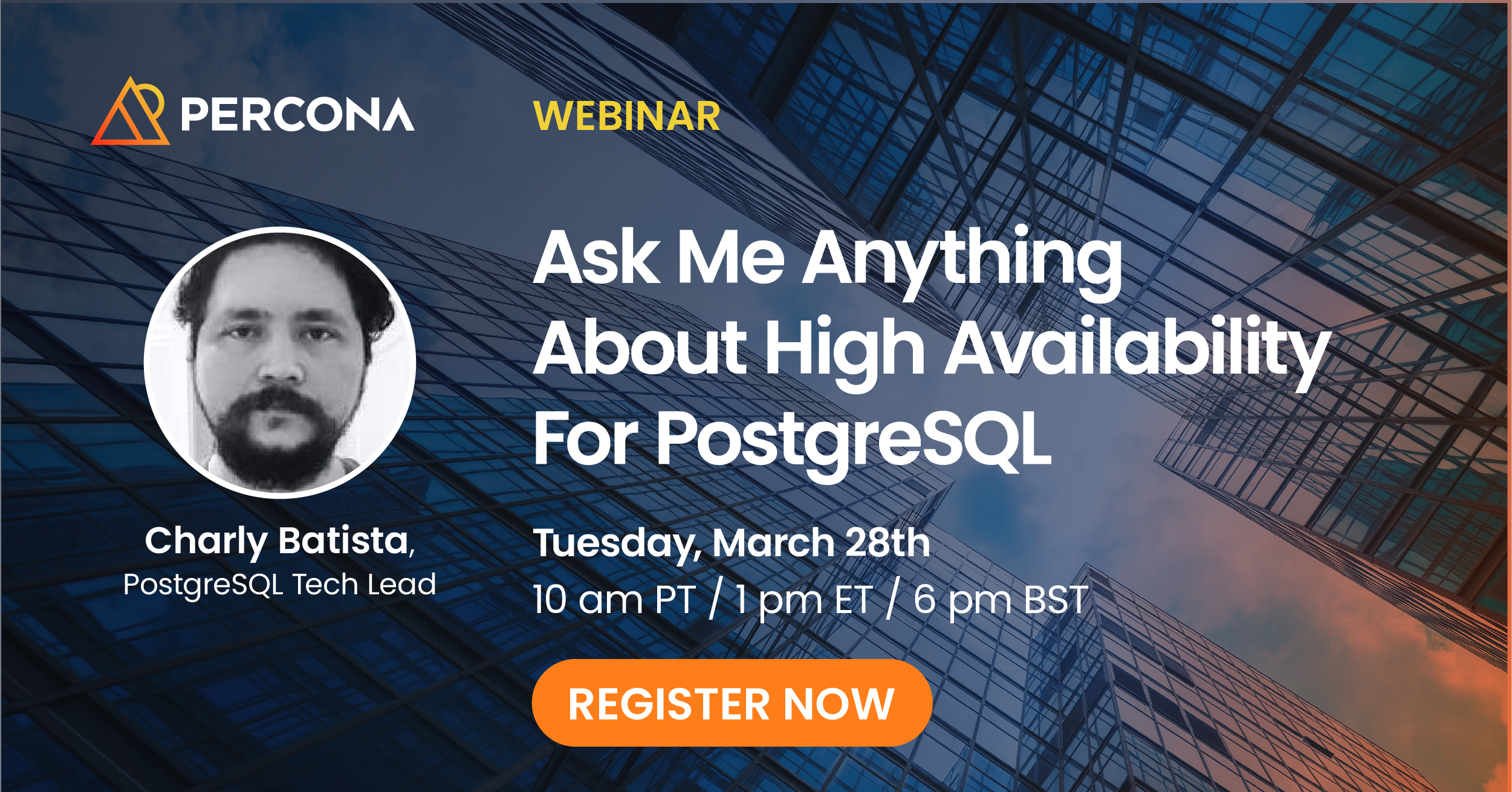 Ask Me Anything About High Availability For PostgreSQL