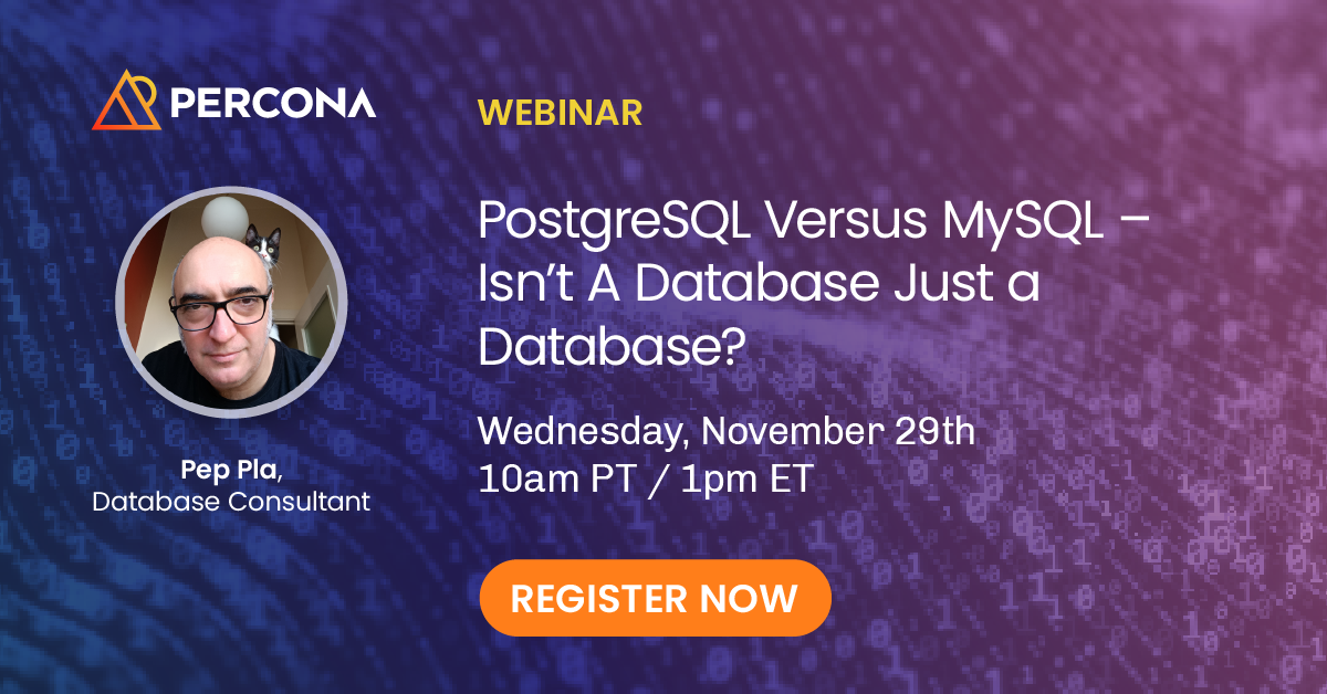 Postgresql Versus Mysql